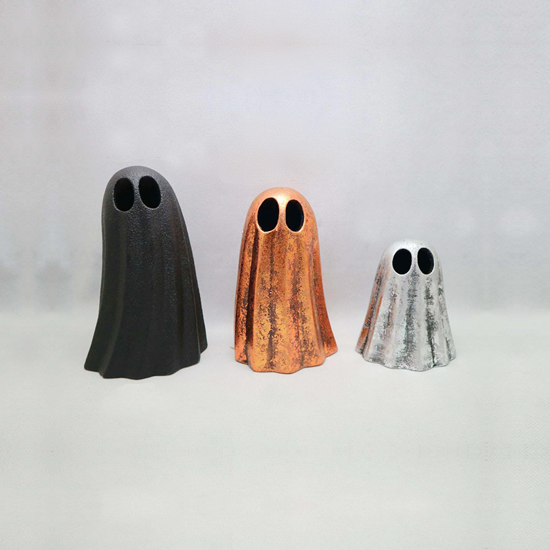 Ceramic Halloween Ghost LED Candle Holder - Buy Ceramic Crafts, LED ...